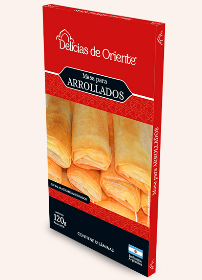 Arrolladito Primavera con Masa para Arrollados | Delipastrysa